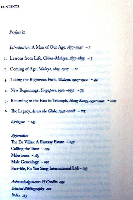 The Penang Bookshelf. Path of the Righteous Crane: The Life of Eu Tong ...