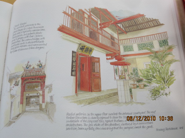 Penang Sketchbook by Chin Kon Yit & Chen Voon Fee at The Penang Bookshelf